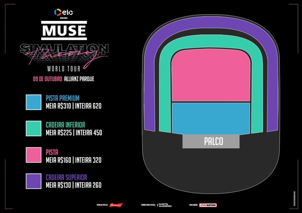 Muse: Simulation Theory – Concerts in Brazil